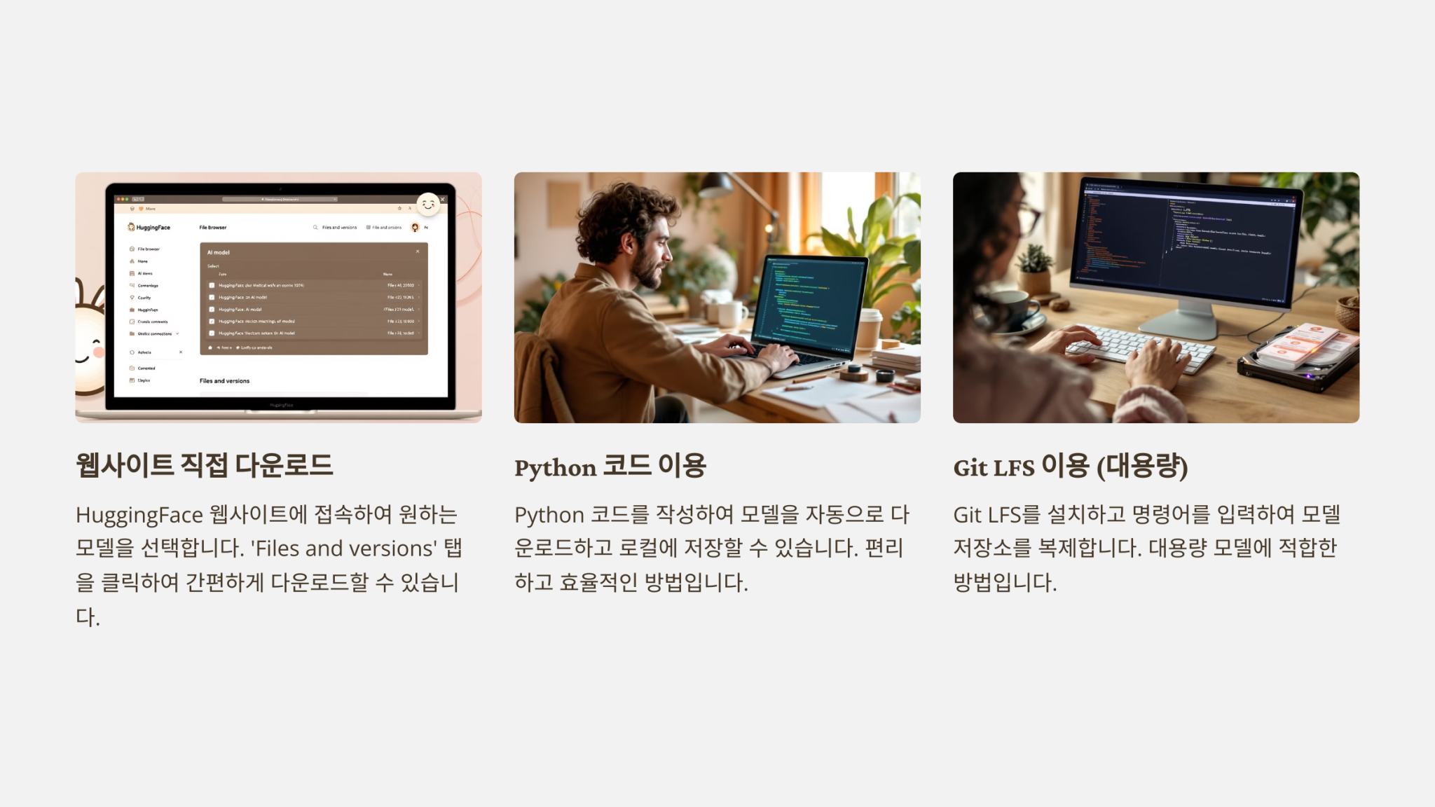 HuggingFace 모델 다운로드: 초보자를 위한 완벽 가이드